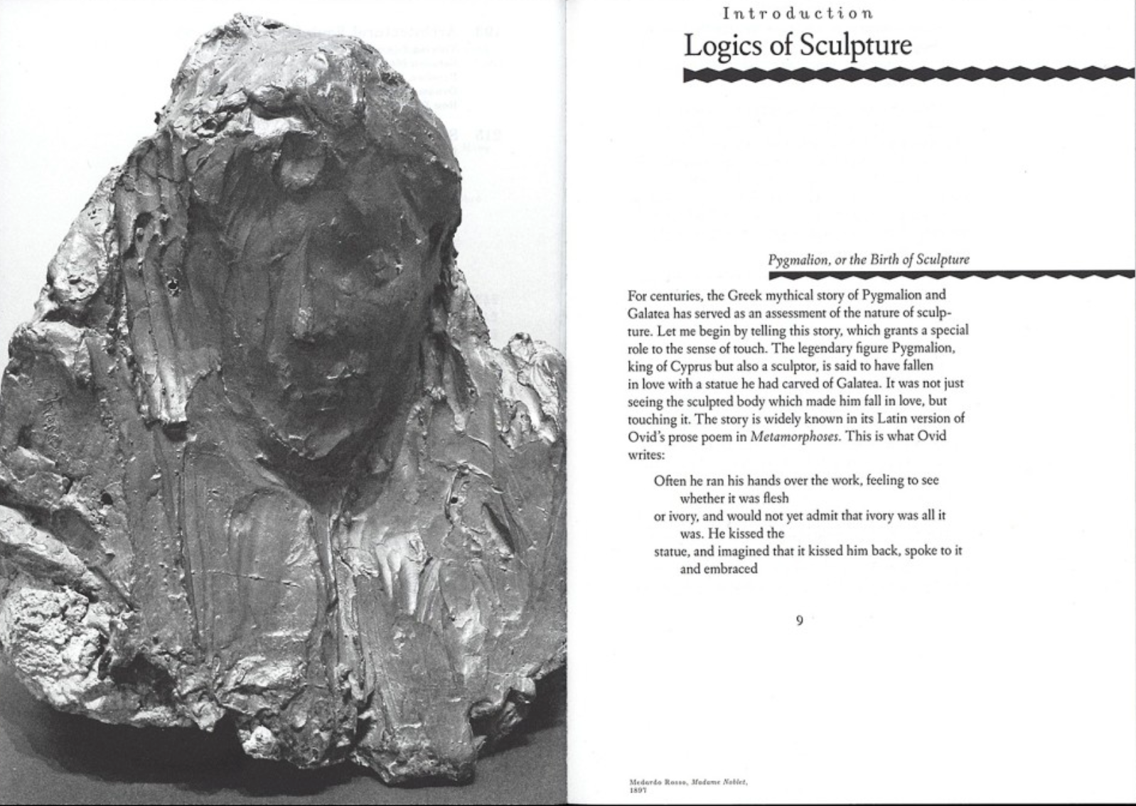 Seven Logics of Sculpture: Encountering Objects Through the Senses, Er ...