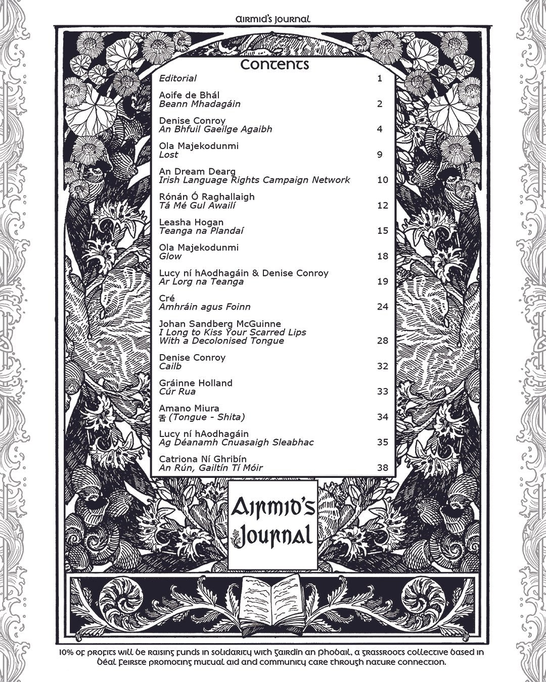 Airmid’s Journal: An t-Earrach 2025 – The Library Project