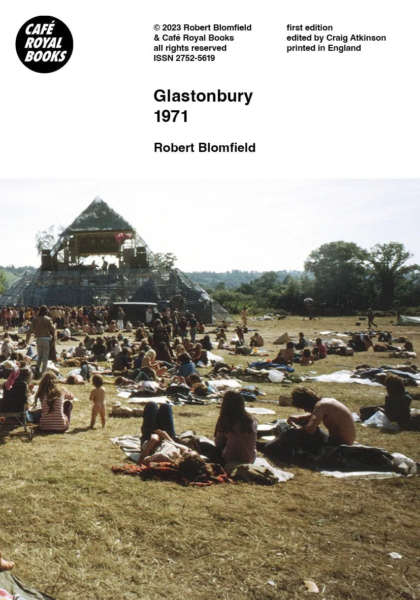 Glastonbury 1971, Robert Blomfield – The Library Project