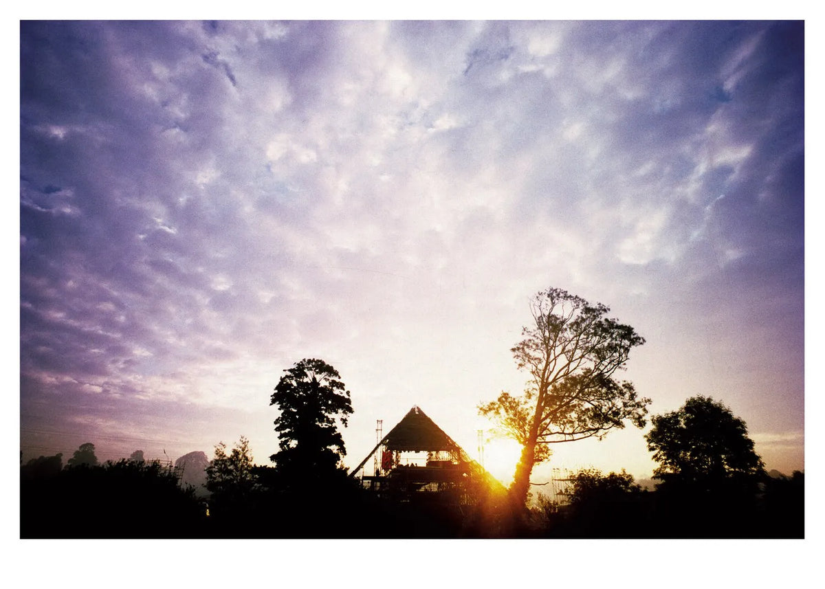Glastonbury 1971, Robert Blomfield – The Library Project