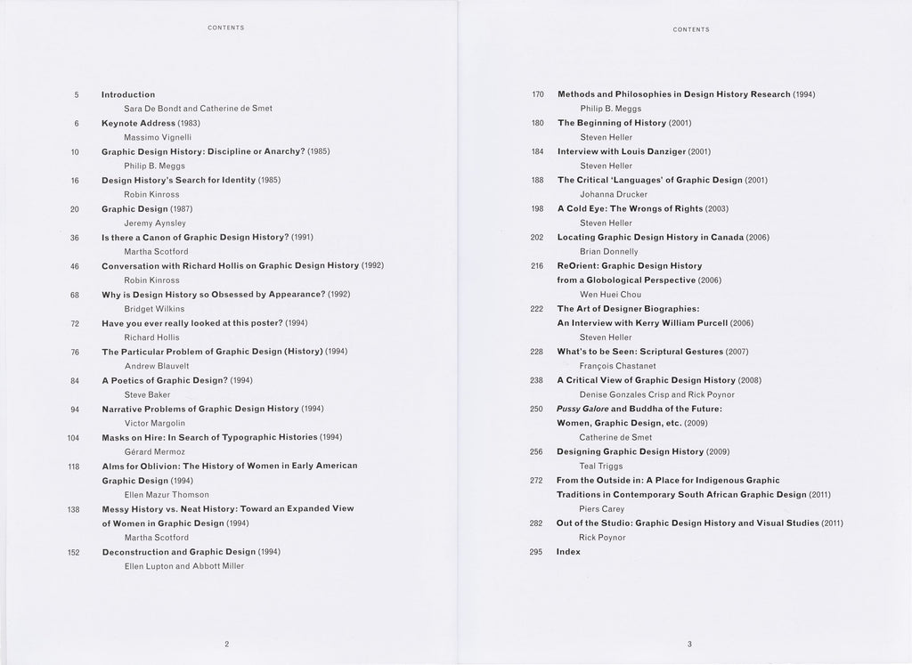 Graphic Design: History in the Writing (1983–2011), Catherine de Smet ...