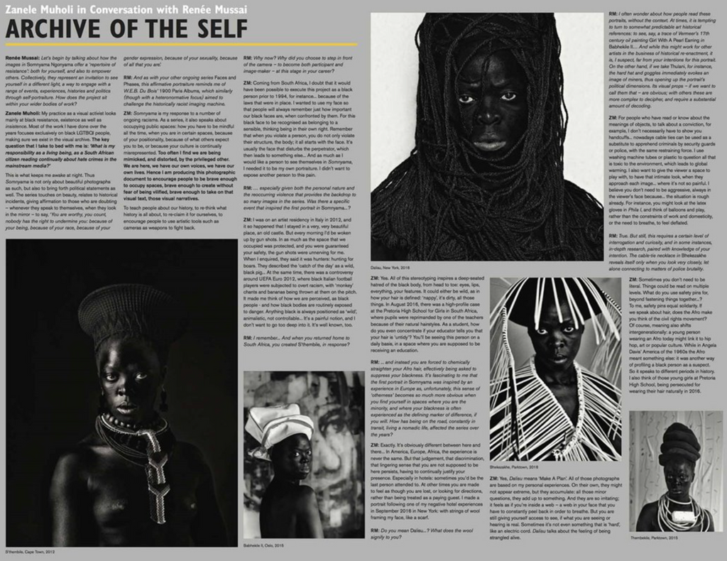 Zanele Muholi: Somnyama Ngonyama, Hail the Dark Lioness – The Library ...