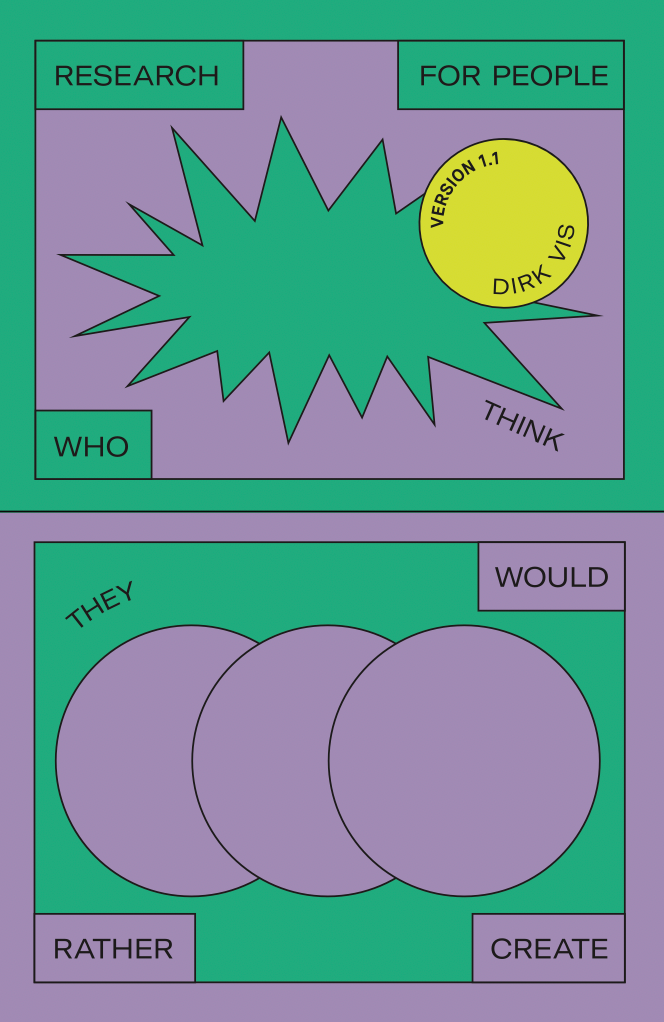 Research for People Who Think They Would Rather Create, Dirk Vis – The ...